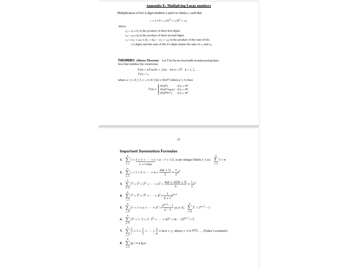 Solved Question 7 [11 marks] (a) The Divide-and-Conquer | Chegg.com