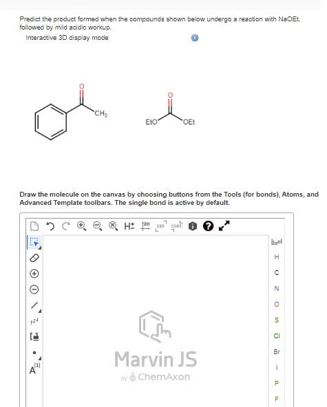 Solved Predict the product formed when the compounds shown | Chegg.com