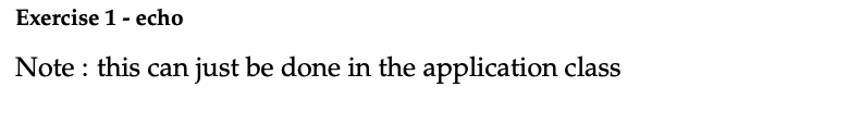 Solved Exercise 1 - echo Note : this can just be done in the | Chegg.com
