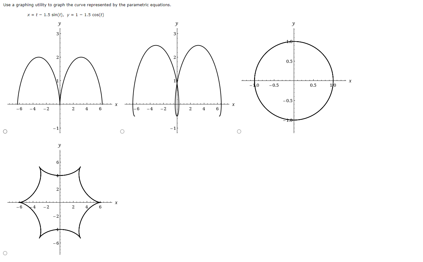Solved Use a graphing utility to graph the curve represented | Chegg.com