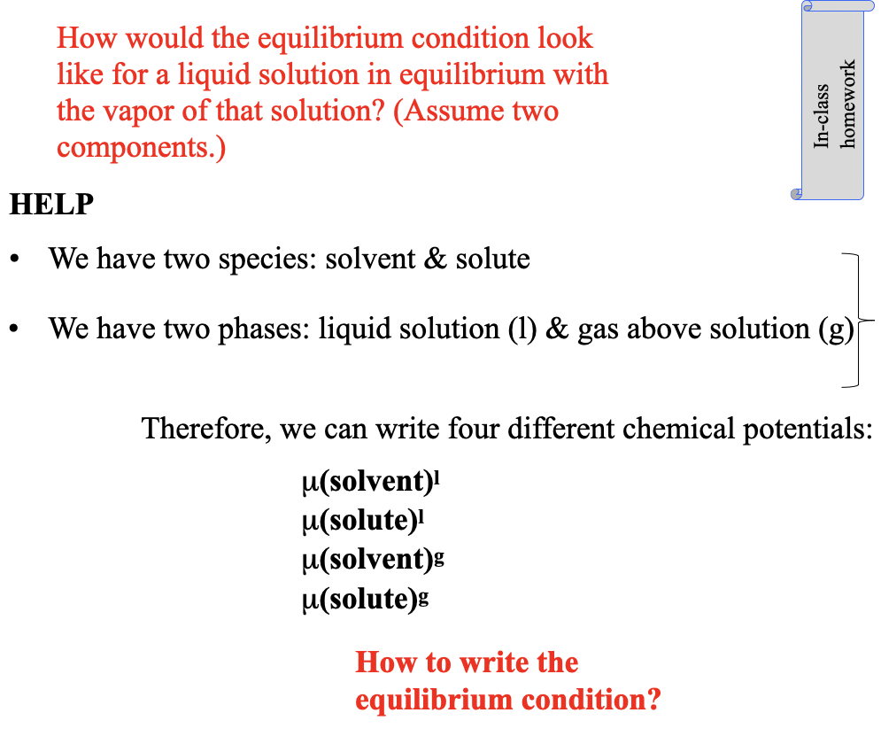 Solved How would the equilibrium condition look like for a | Chegg.com