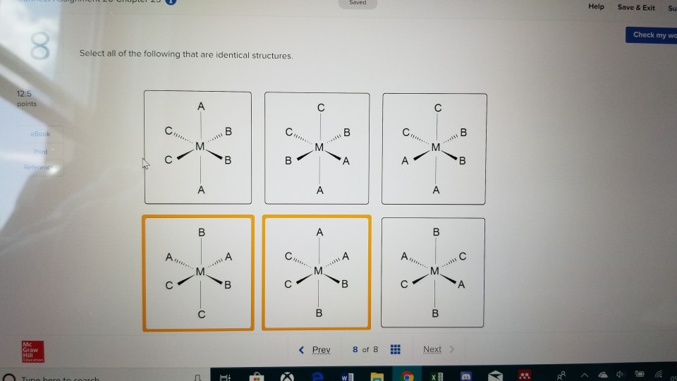 Solved How are these two structures identical? It says | Chegg.com