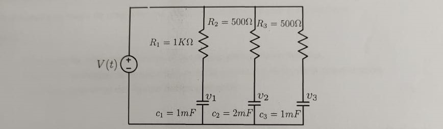 Solved Model The Following Circuit With The Kirchhoff