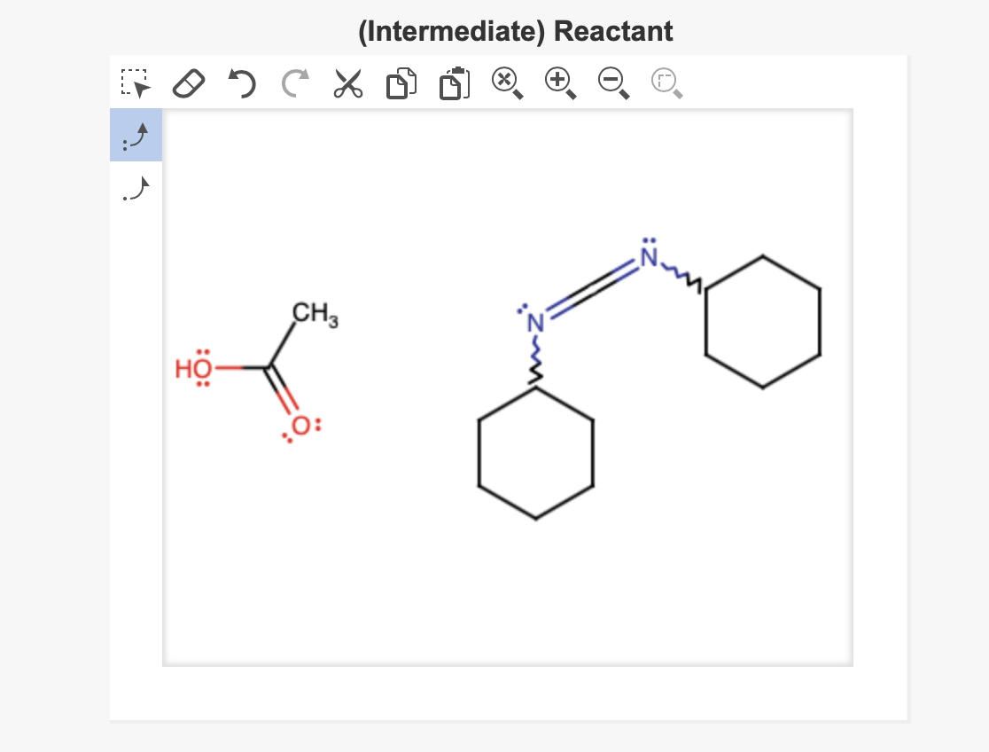 Solved (Intermediate) Reactant у обся (Х .. CH3 Н.С HEC- | Chegg.com