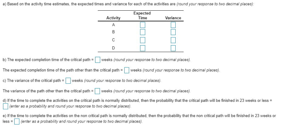 Solved This exercise contains only parts a,b,c,d, and e.b) | Chegg.com