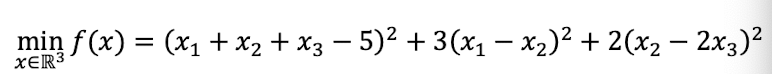 Consider The Following Unconstrained Optimization 6712