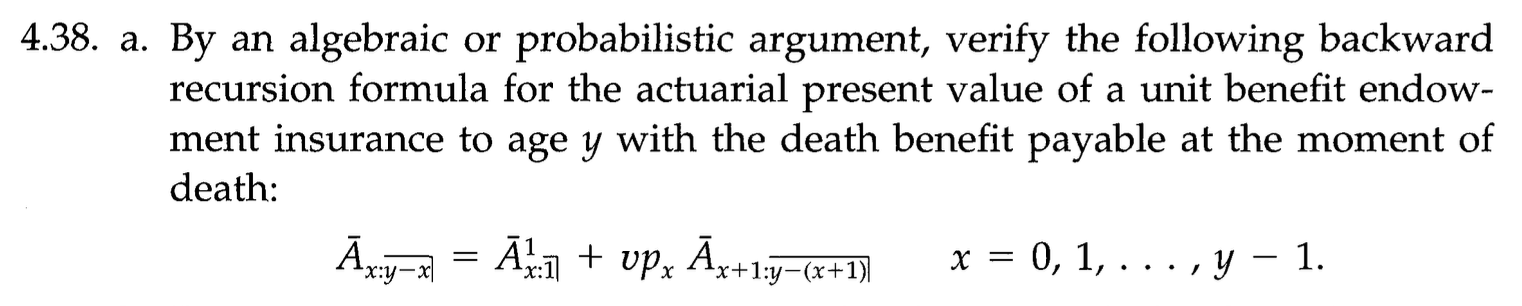 Solved 1.38. a. By an algebraic or probabilistic argument, | Chegg.com