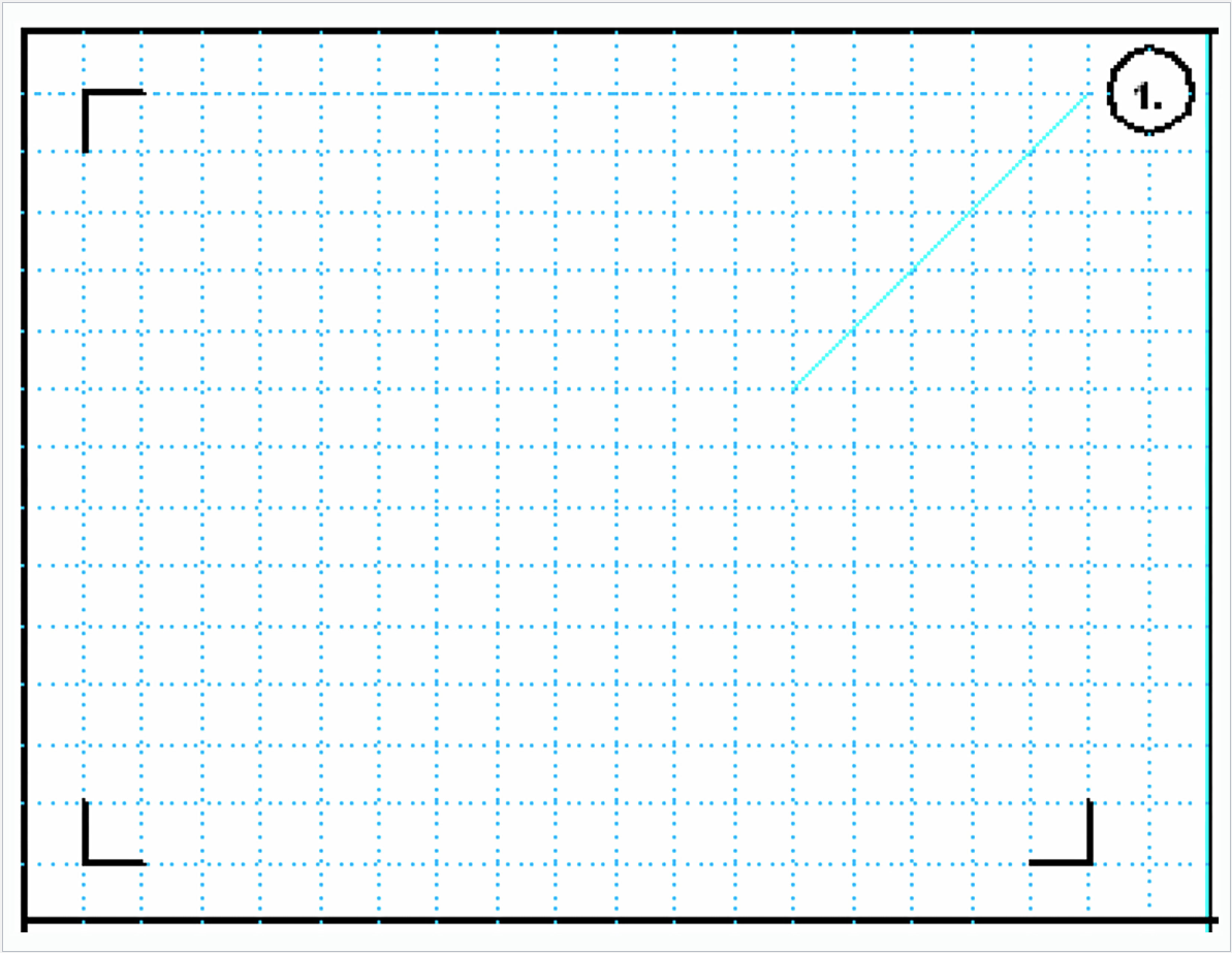 Solved 1. Draw Front view by analyzing the 3D object. 2. | Chegg.com