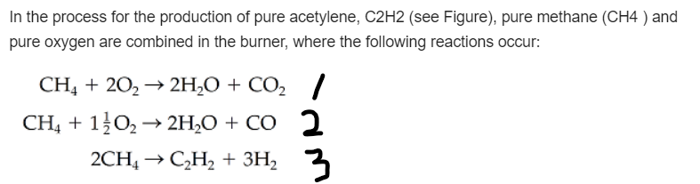 Solved 1.please calculate the reaction extent of reactions | Chegg.com