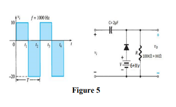 Solved . Show the 𝑉𝑜 for the clamper network given in | Chegg.com