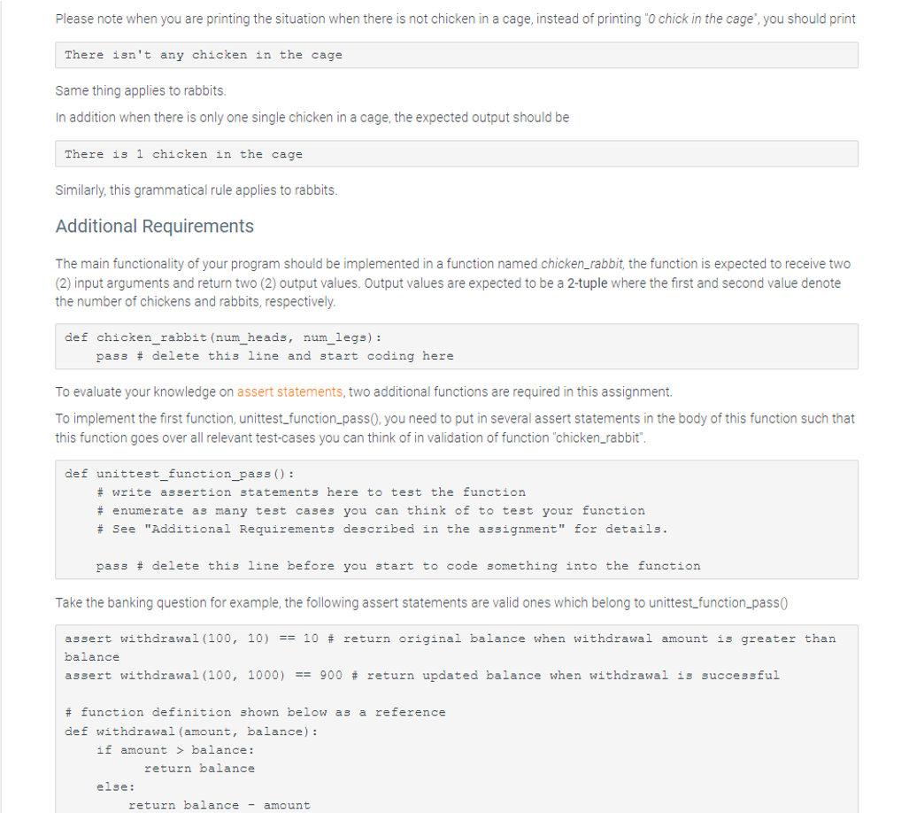 Solved In python please. Please work strictly with the | Chegg.com