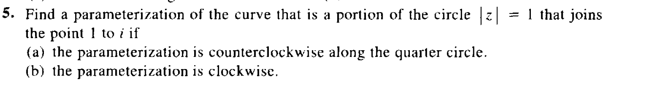 Solved Find a parameterization of the curve that is a | Chegg.com