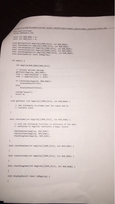 Solved CIS 210 Introduction to C++ Programming (Fall 2017) | Chegg.com