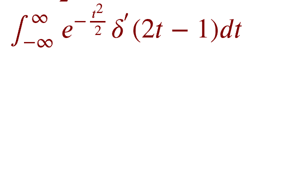 Solved Evaluate the delta function integral (Please note the | Chegg.com