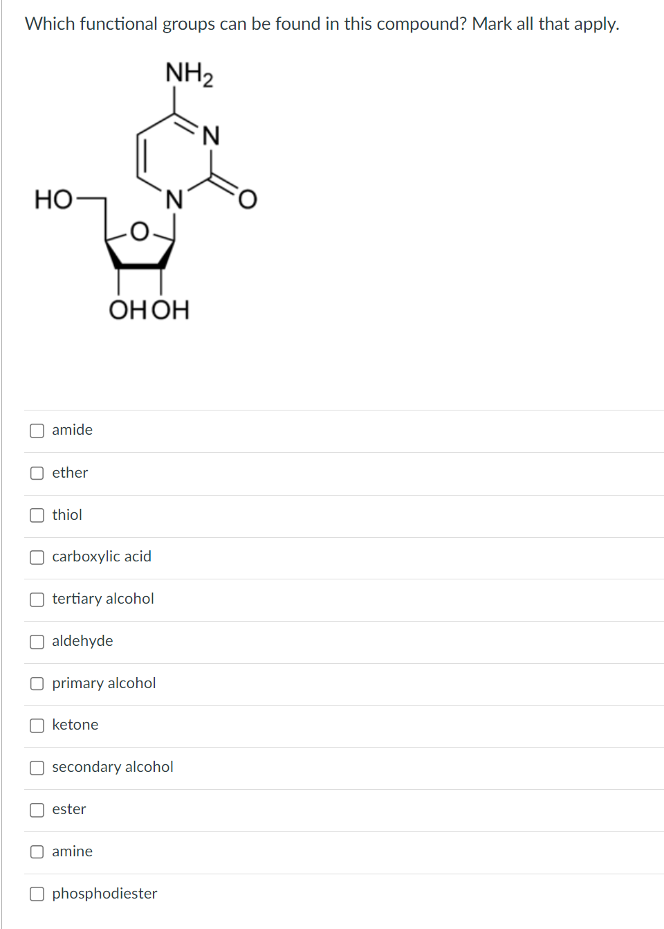 Solved Which functional groups can be found in this | Chegg.com