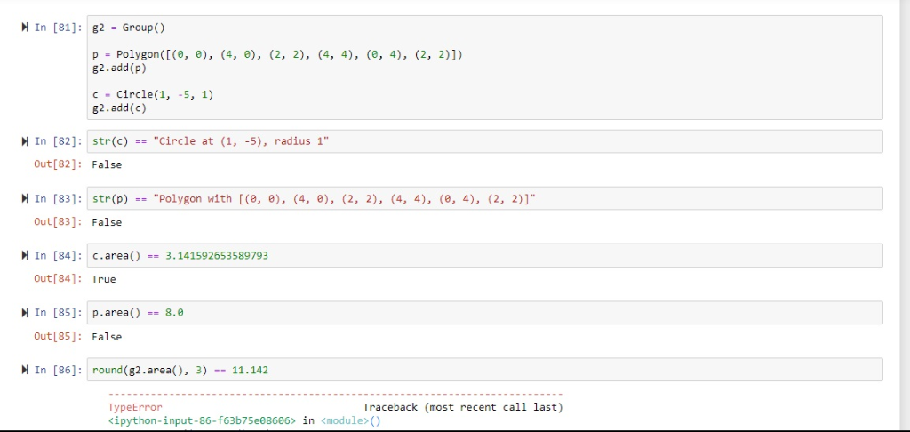 Solved Question 1a: Extending Geometric Shapes (2 points) | Chegg.com