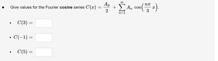 Solved (1 point) Let f(x)={2−x0for 0