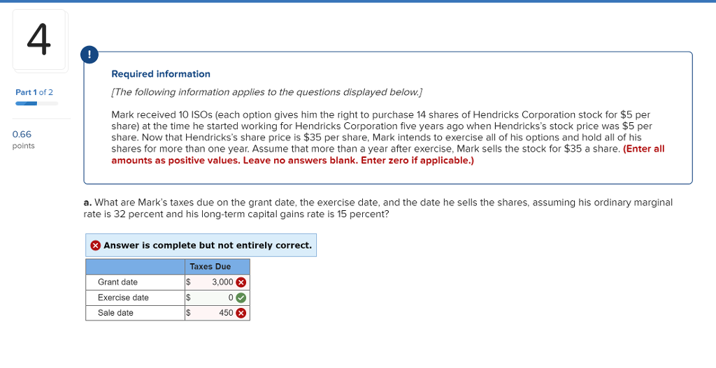 Solved 4 Required information Part 1 of 2 [The following | Chegg.com Solved 4 Required information Part 1 of 2 [The following | Chegg.com