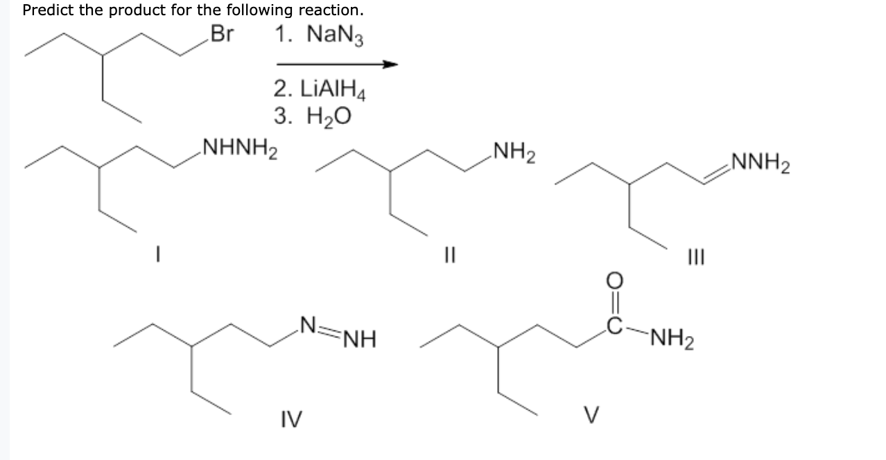 Solved Predict the product(s) for the following reaction. 1. | Chegg.com