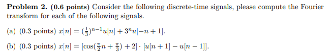 Solved Problem 2. ( 0.6 ﻿points) ﻿Consider the following | Chegg.com