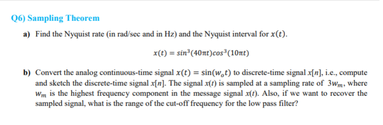 Solved Assignment 10: Review Assignment Q1) Sketch each of | Chegg.com