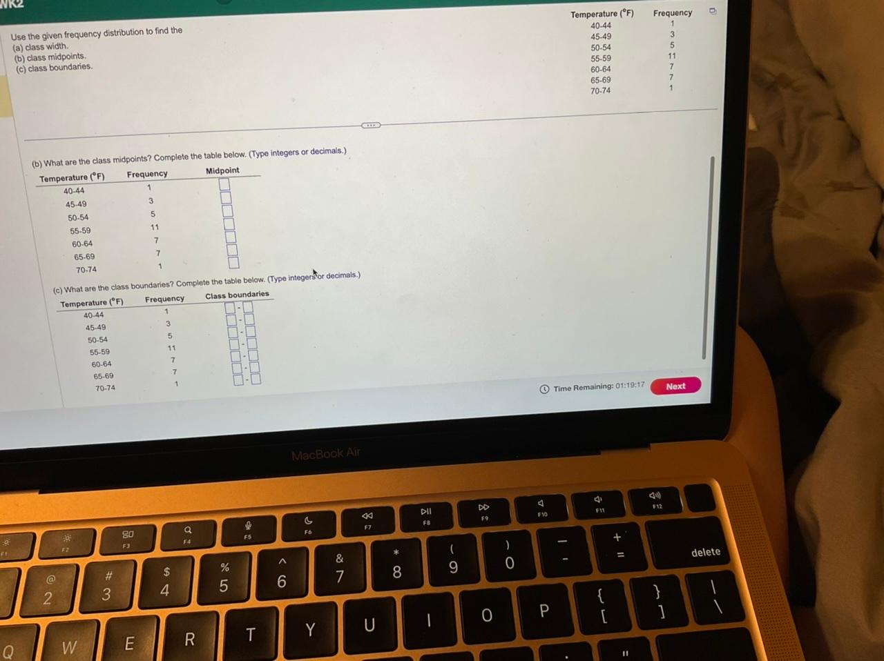 Solved Use the given frequency distribution to find the (a) | Chegg.com