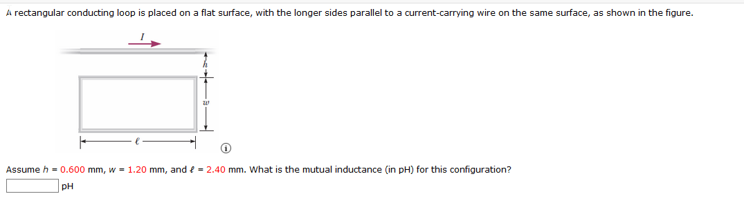 Solved A rectangular conducting loop is placed on a flat | Chegg.com