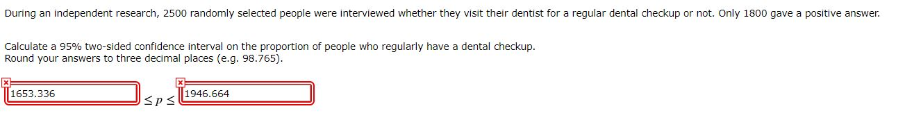 Solved During an independent research, 2500 randomly | Chegg.com