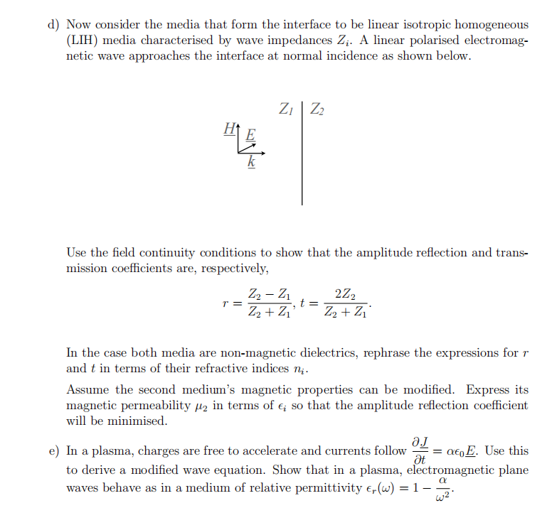 Solved 2 a) Using the microscopic Maxwell's equations show | Chegg.com