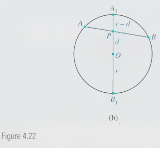 Solved If two chords intersect in the interior of a circle, | Chegg.com