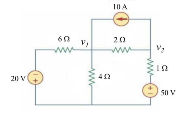Solved Use the method of superposition to find the node | Chegg.com