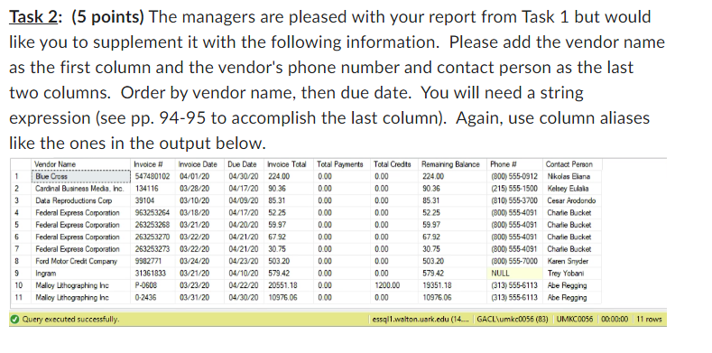 Solved I need the code to the two following questionsThe | Chegg.com