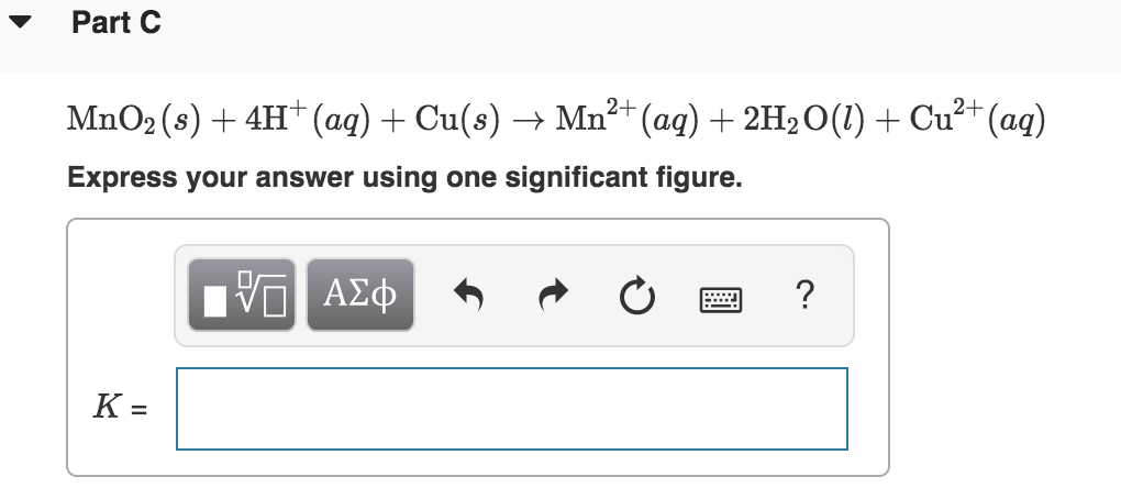 Solved Using Standard Electrode Potentials Calculate Δg∘rxn
