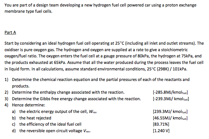Solved Need to write working to get answers listed in the | Chegg.com