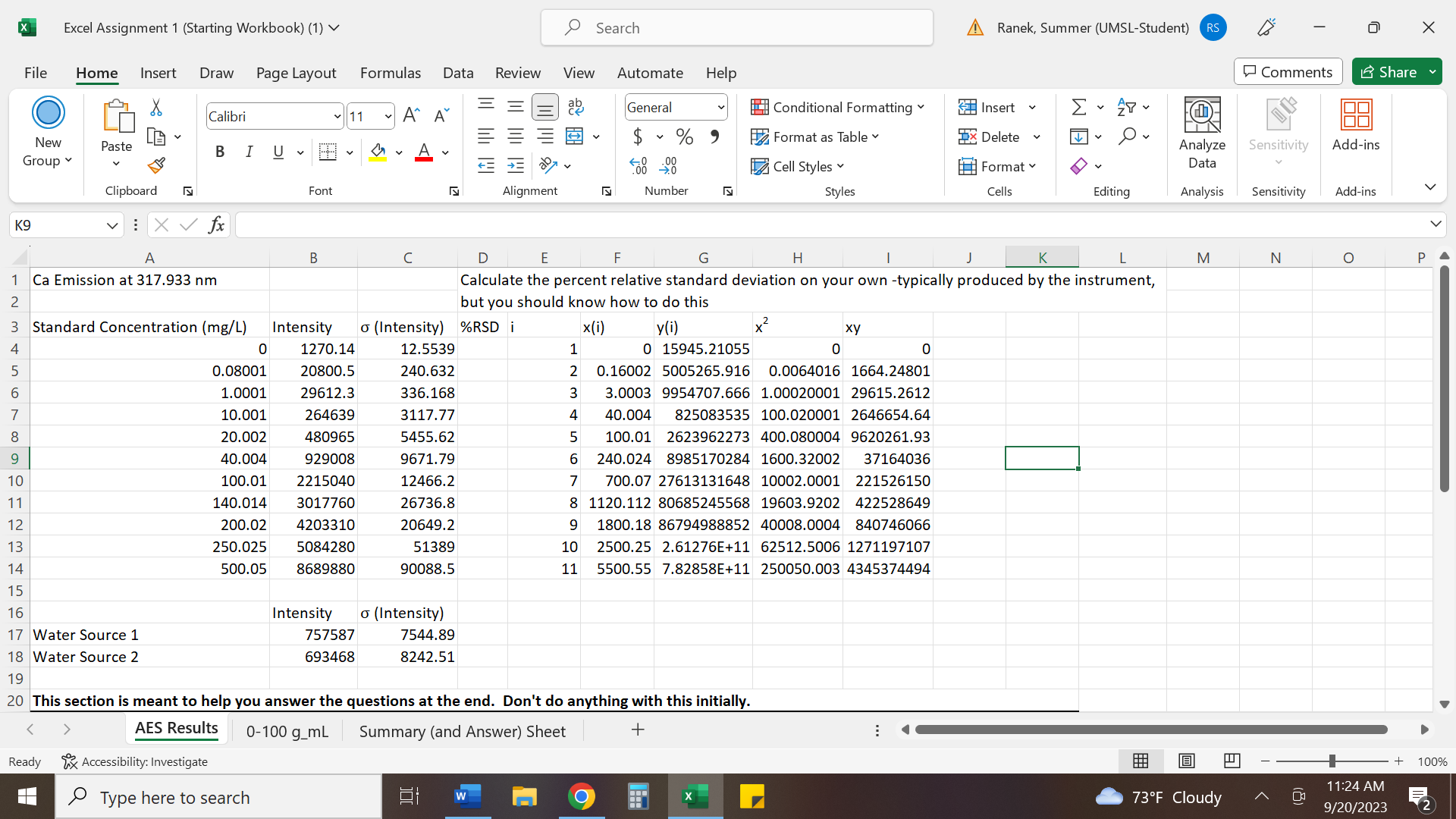 Solved Can anyone help me write the excel equation for the | Chegg.com
