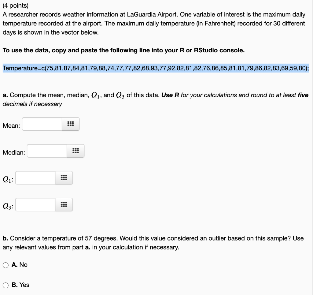 Solved USE R OR RSTUDIO TO SOLVE THIS QUESTION. YOU CAN COPY | Chegg.com