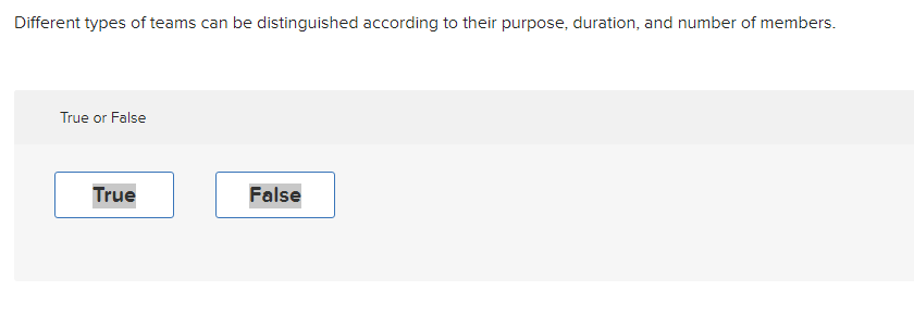 Solved Different types of teams can be distinguished | Chegg.com