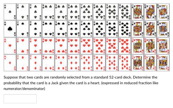 Solved Suppose that two cards are randomly selected from a | Chegg.com