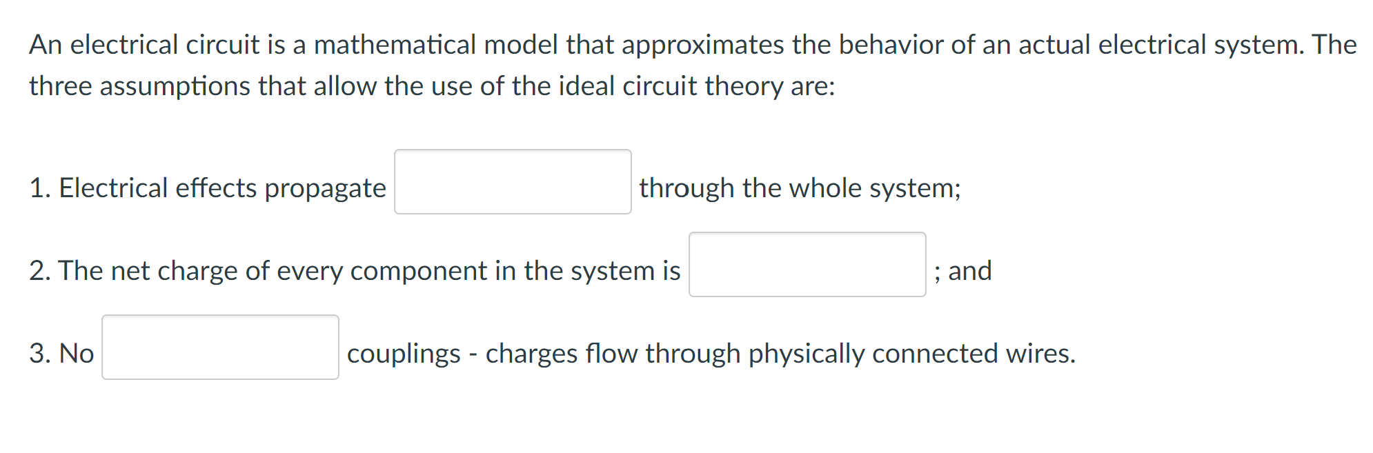 Solved Circuit analysis uses idealized basic circuit | Chegg.com