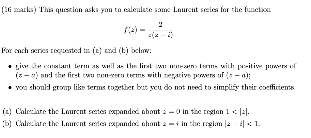 Solved (16 ﻿marks) ﻿This question asks you to ﻿calculate | Chegg.com