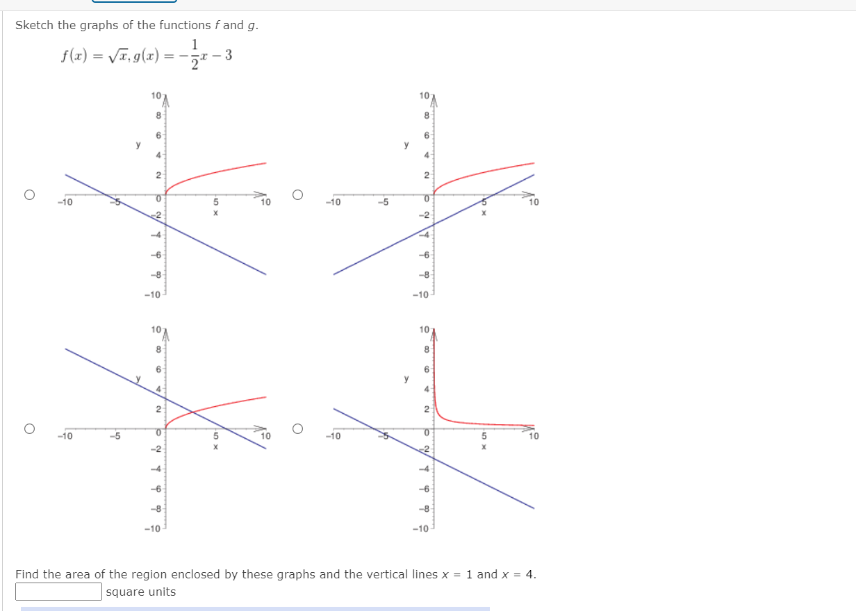Solved Sketch the graphs of the functions fand g. 1 f(x) = | Chegg.com