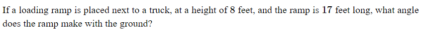 Solved If a loading ramp is placed next to a truck, at a | Chegg.com