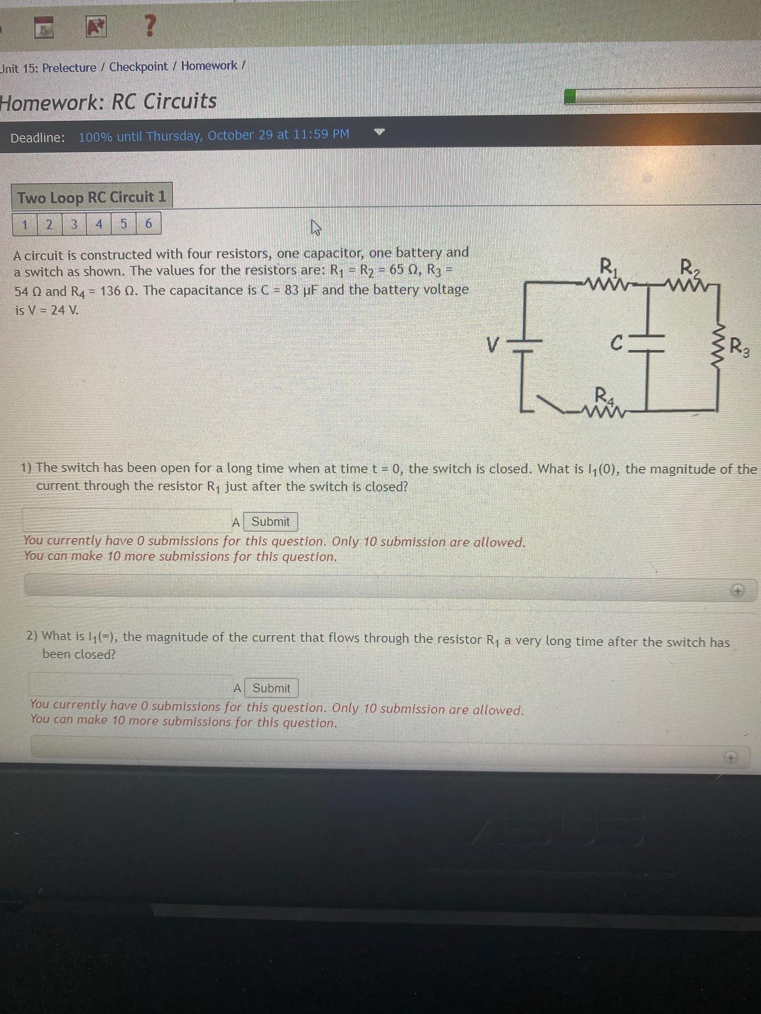 Solved ? Unit 15: Prelecture / Checkpoint / Homework / | Chegg.com