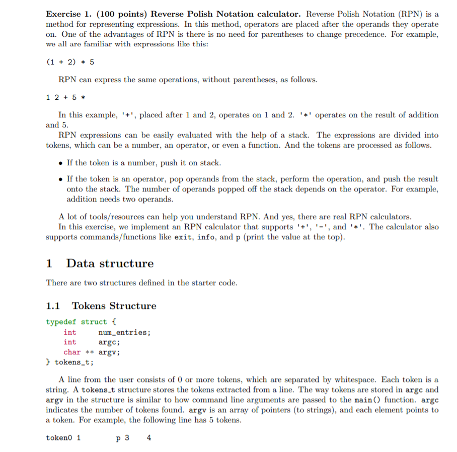 I need this assignment done in C | Chegg.com