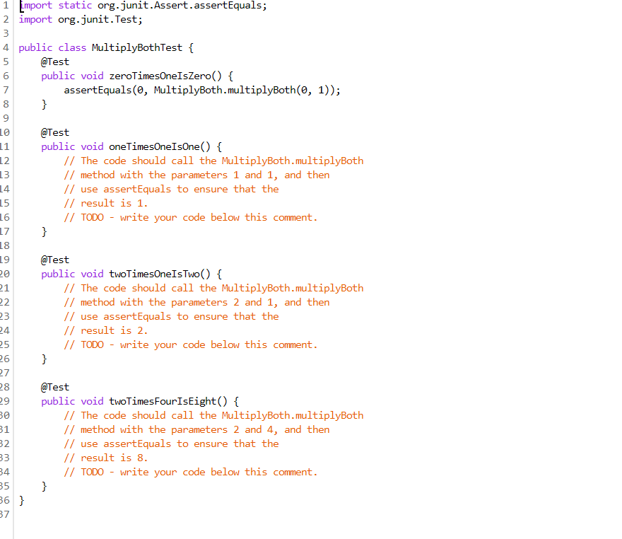 Solved Step 6: Copy Over MultiplySeven . java and | Chegg.com