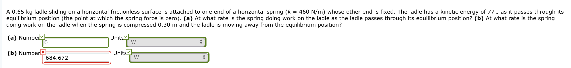 Solved A single force acts on a 3.3 kg particle-like object | Chegg.com