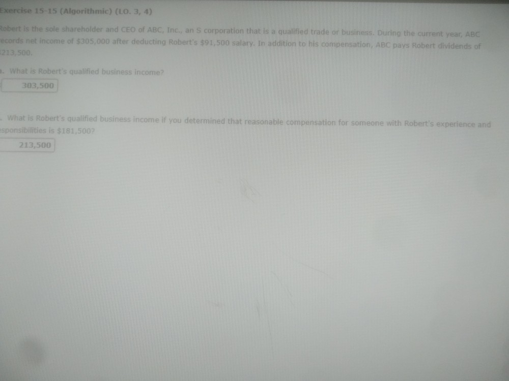 Solved Calculator Exercise 15-13 (Algorithmic) (LO. 3, 4) In | Chegg.com