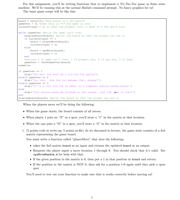 Solved For this assignment, you'll be writing functions that | Chegg.com