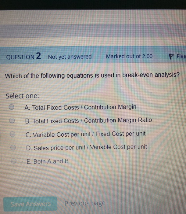 Solved QUESTION 2 Not yet answered Marked out of 2.00P Flag | Chegg.com