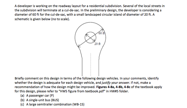 Cul De Sac Dimensions - Design Talk